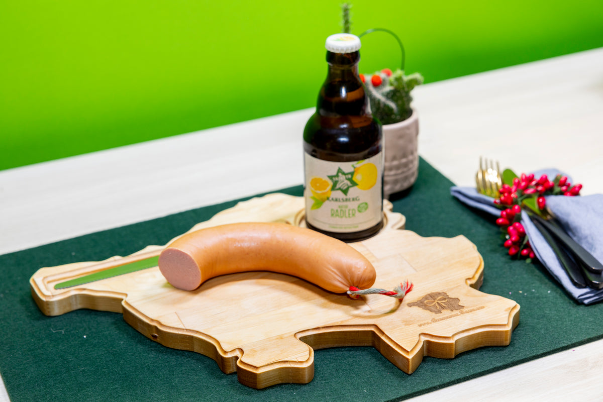 Saarlandbrett aus Holz - Stubbi Edition – Geschenke.Saarland